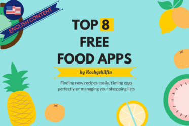 Top 8 free food apps for Android and iOS with Infographic